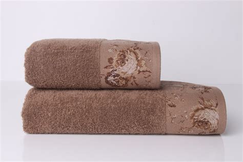 Полотенце для ванной Arya Home Collection Desima 50x90 Коричневый ...