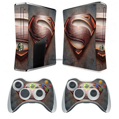 Купить Наклейки Супермен на консоль Xbox 360 Slim и 2 геймпада в ...