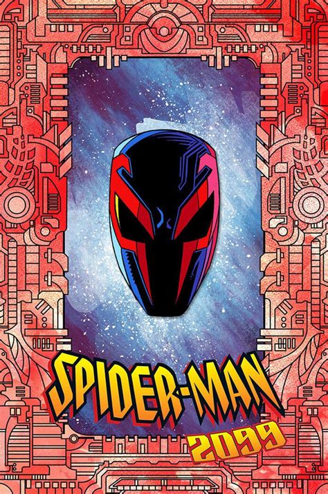 Металлический пин "Spider-Man 2099" - купить с доставкой по выгодным ...