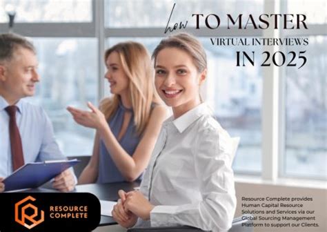 Mastering Virtual Interviews 2025 - Resource Complete | Human Capital Resource Solutions