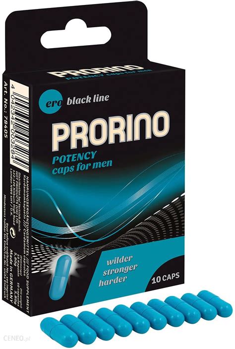 Kapsułki na potencję Prorino Men 10szt - Ceneo.pl