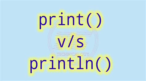 🔥print() vs println()🔥 methods in java - YouTube