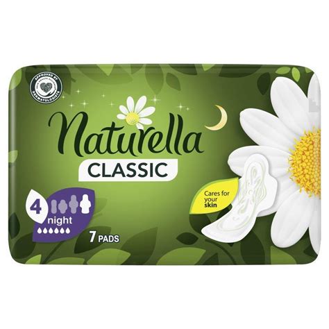 NATURELLA Night Classic Pads 7pcs | Intimate Hygiene | Sklep ...
