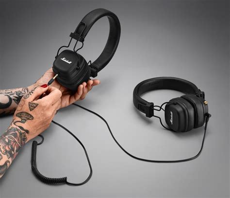 MARSHALL HEADPHONES MAJOR IV BLACK-