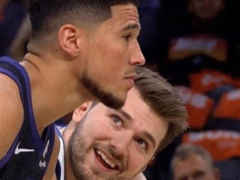 "We got some smoke," Devin Booker blames the media for his HEATED exchange with Luka Doncic ...