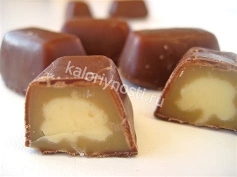 Калорийность 1 конфеты Toffee