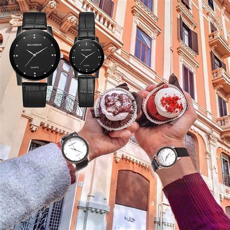 Buy Bolingdun Watch Belt High-End Business Men And Women Couple Quartz ...