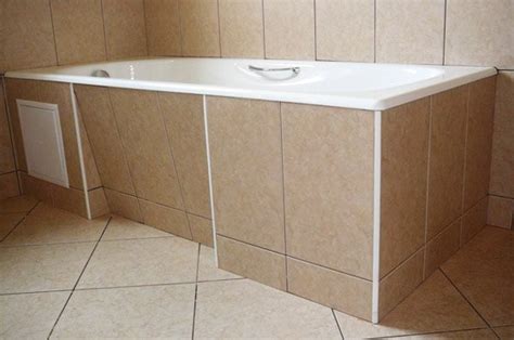 Экран ванной из плитки: преимущества, виды, выбор решений для ...