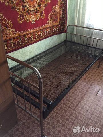 Металлическая кровать - койка с пружинной сеткой купить в Кемерово ...