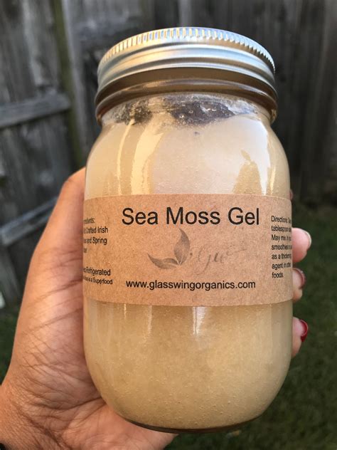 Raw Wildcrafted Irish Sea Moss Gel - Etsy Ireland