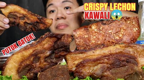 CRISPY LECHON KAWALI MUKBANG | Pinoy Mukbang | Mukbang Philippines ...