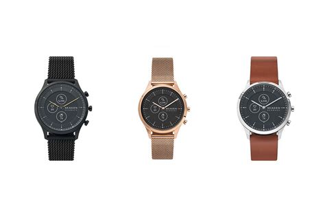 Skagen's new hybrid smartwatch has an always-on e-ink display