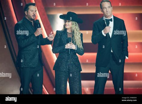 Nov. 20, 2024 - Nashville, Tennessee; USA - LUKE BRYAN, LAINEY WILSON and PEYTON MANNING host ...