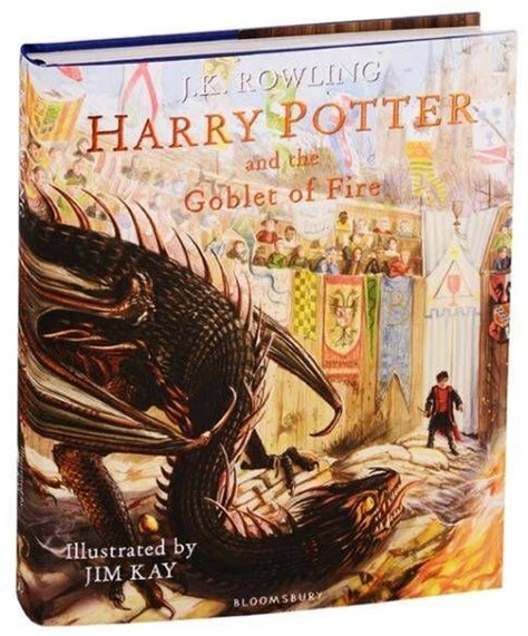 Harry Potter and the Goblet of Fire Illustrated Edition (J.K. Rowling ...