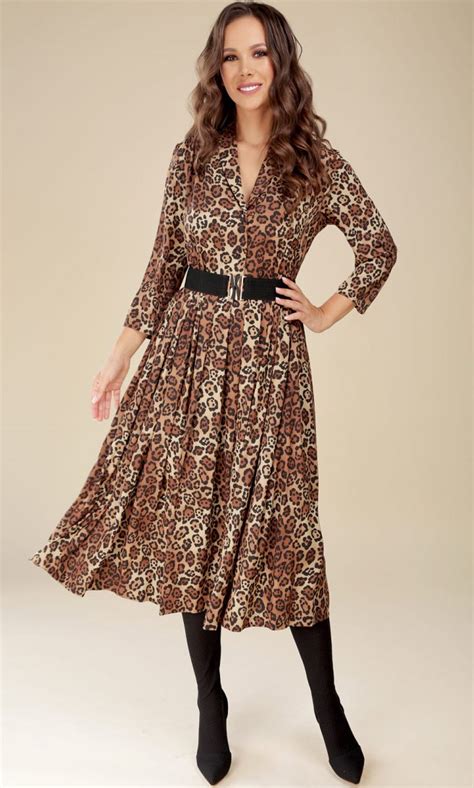 Платье Teffi Style 1435 ягуар - женская одежда из Белоруссии