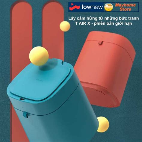 Thùng Rác Tự Động Thông Minh Xiaomi Townew T Air X 13.5L Phiên Bản Giới ...