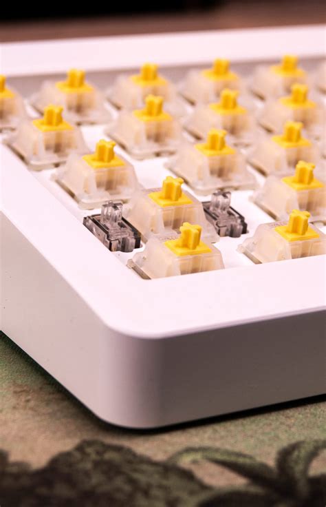 Gateron Milky Yellow Linear Switches | Kinetic Labs