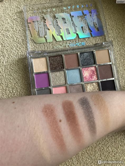 Палетка теней для век Influence Beauty Cyber - «Стоит ли палетка теней ...