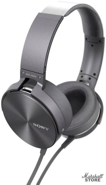 Купить Наушники с микрофоном Sony MDR-XB950AP, серый в интернет ...