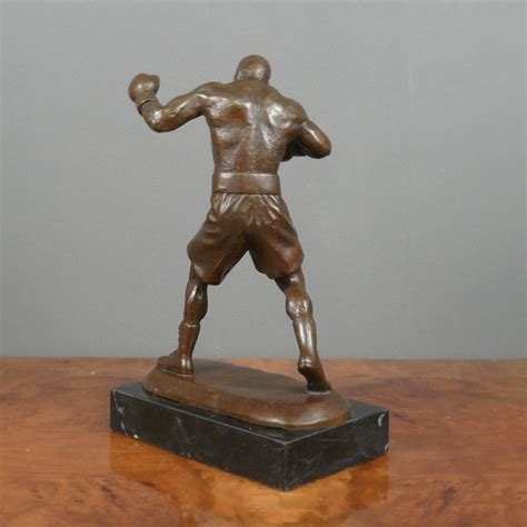 Boxer - Bronze Sculpture - Statues
