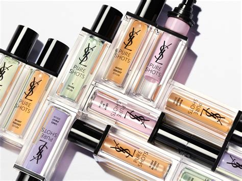 ysl pure shots launch - Gold Flamingo