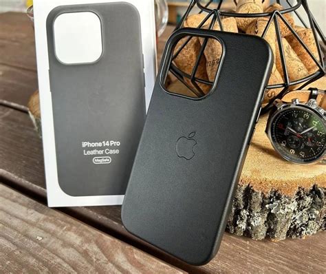 Чехол на iPhone 14 Pro шкіряний кожаный, 13 MagSafe Айфон про макс: 510 ...
