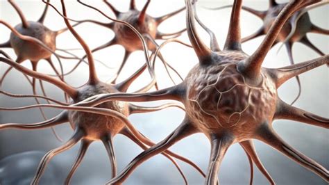 Microscopic View of Interconnected Neurons Neural Network Brain Cells ...