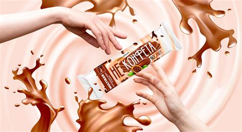 Упаковка протеиновых батончиков "НеКонфета" MULTIBAR on Behance