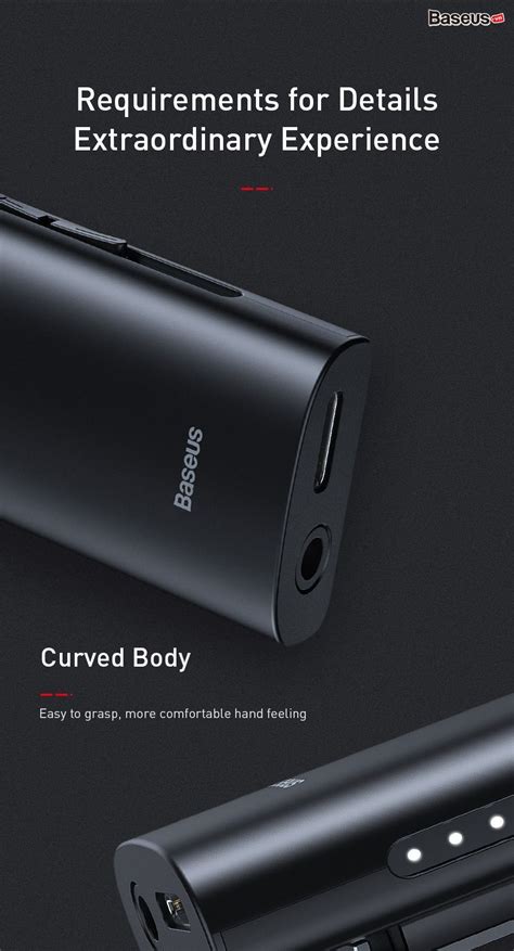 Bộ thu Bluetooth Receiver Baseus BA03 Immersive Virtual 3D Bongiovi
