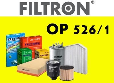 OP526/1 filtr oleju FILTRON OP 526/1 AUDI VW SEAT - 5836389616 ...