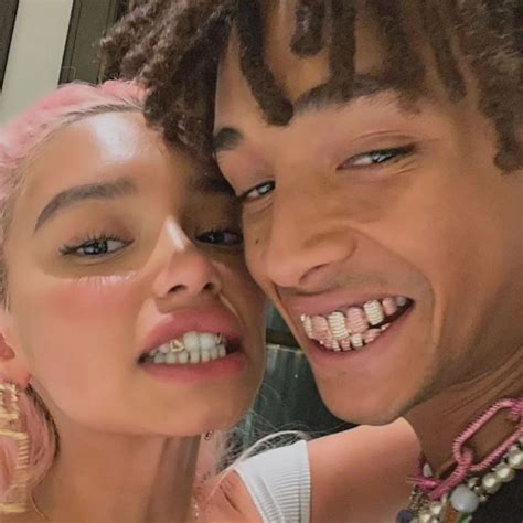 Will Smith's son Jaden Smith, 25, poses with bikini-clad model ...