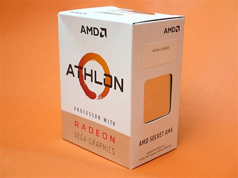 AMD 「Athlon 200GE」発売: 過ぎゆく日々