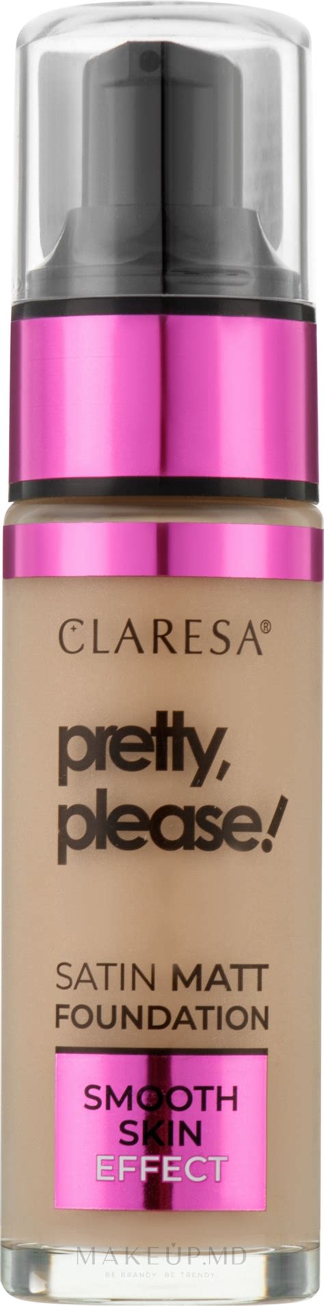 Тональная основа для лица Claresa Pretty, Please!Satin Matt Foundation ...