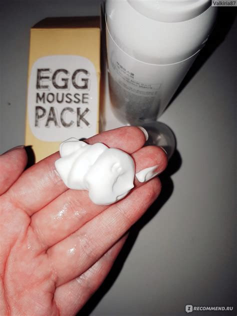 Маска - пенка для умывания Too Cool For School Egg Mousse Pack ...