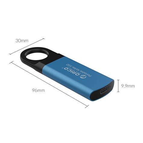 Внешний жесткий диск ORICO Mini SSD M2 NVME, 1 ТБ, 128 ГБ, 512 ГБ, M.2 ...