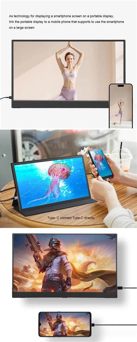 14 Inch 2k Portable Monitor 14 Inch Gaming Computer Display Ips Screen ...