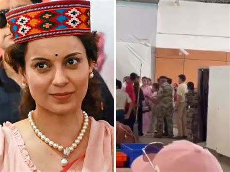 Kangana Ranaut slapped: Actress alleges physical altercation by CISF ...