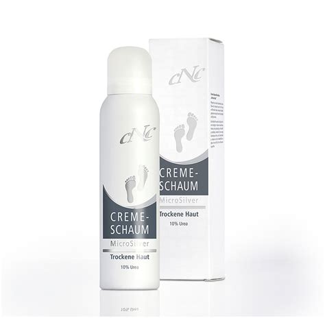 CNC Cosmetic - Creme Schaum MicroSilver 10% Urea - 150ml - trockene