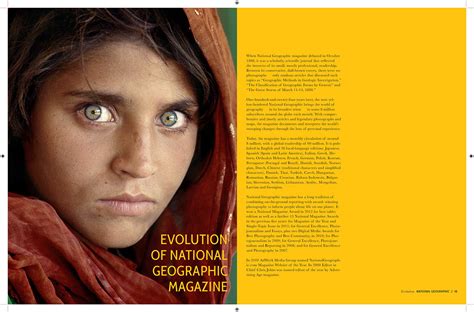 National Geographic 2015 Annual Report Mock-Up on Behance