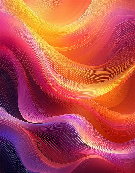 Abstract Colorful Wave Pattern Background Wallpaper Image For Free Download - Pngtree