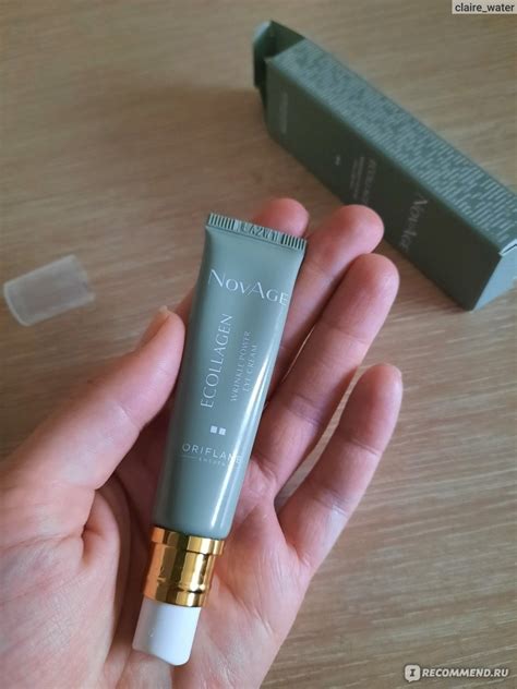 Крем для кожи вокруг глаз Oriflame Novage Ecollagen Wrinkle Power ...