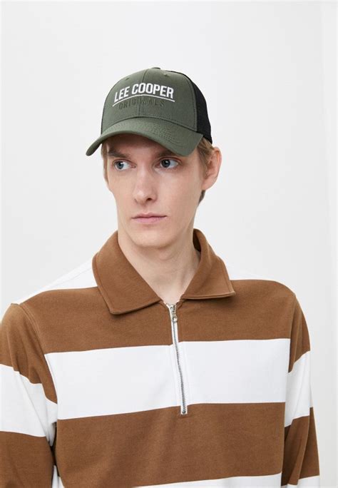 Бейсболка Lee Cooper, цвет: хаки, MP002XM08AA8 — купить в интернет ...