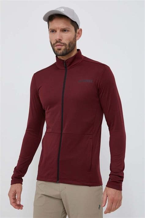 Спортивна кофта adidas TERREX Multi колір бордовий однотонна | ANSWEAR.ua
