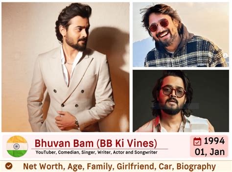 Bhuvan Bam (BB Ki Vines) Net Worth 2023 | Age, Girlfriend (GF), Family, Comedy, Height ...