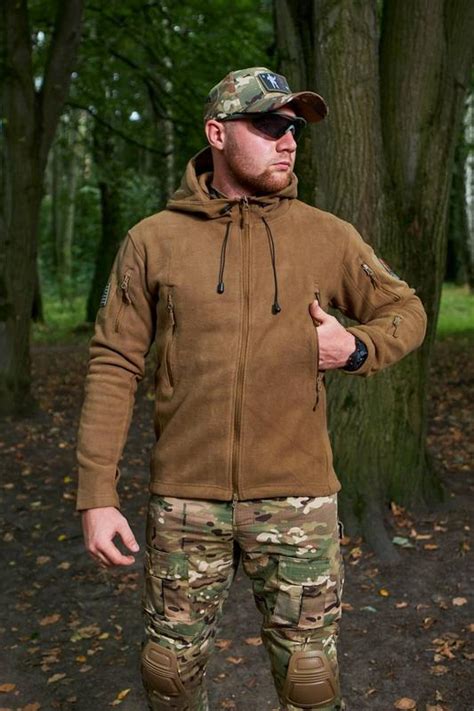 Флисовая кофта tactical army койот, флиска тактическая военная зуда ...