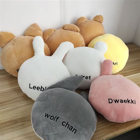 Stray Kids Plushies - Cute Jiniret Skzoo Plush Cushion | Stray Kids Store