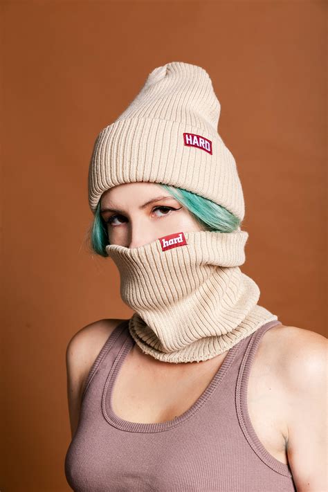 Шапка + Баф HARD (беж) Unisex – Hard Kyiv
