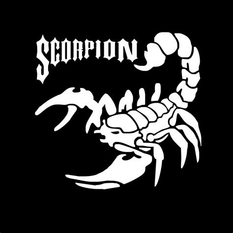 Виниловая наклейка «Скорпион»