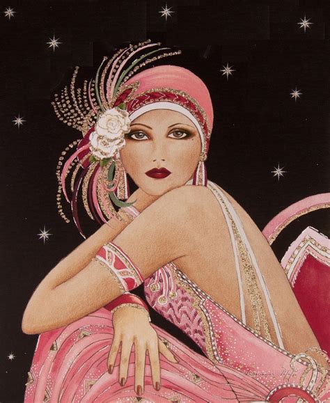 Леди -совершенство | Art deco artwork, Art deco posters, Art deco ...