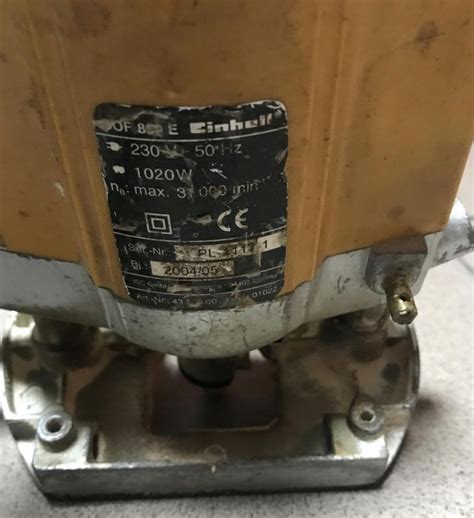FREZARKA EINHELL BAVARIA BOF 850E - 7736944079 - oficjalne archiwum Allegro
